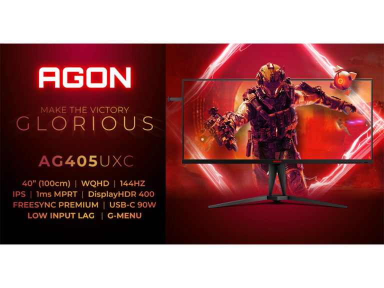 AGON by AOC präsentiert 40“ Ultrawide-Monitor AG405UXC mit 144 Hz - CE ...