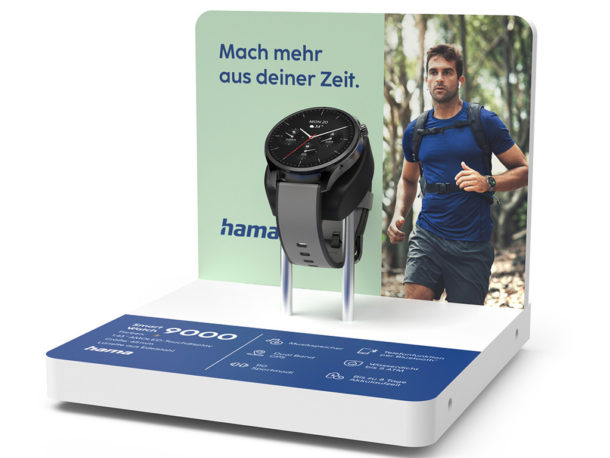 Hama präsentiert neue Smartwatch 9000 - CE-Trade
